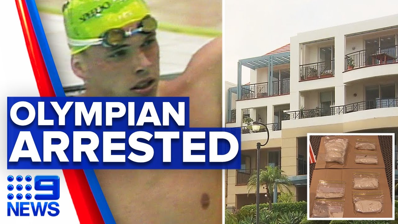 Olympic swimmer Scott Miller arrested over alleged drug syndicate | 9 ...