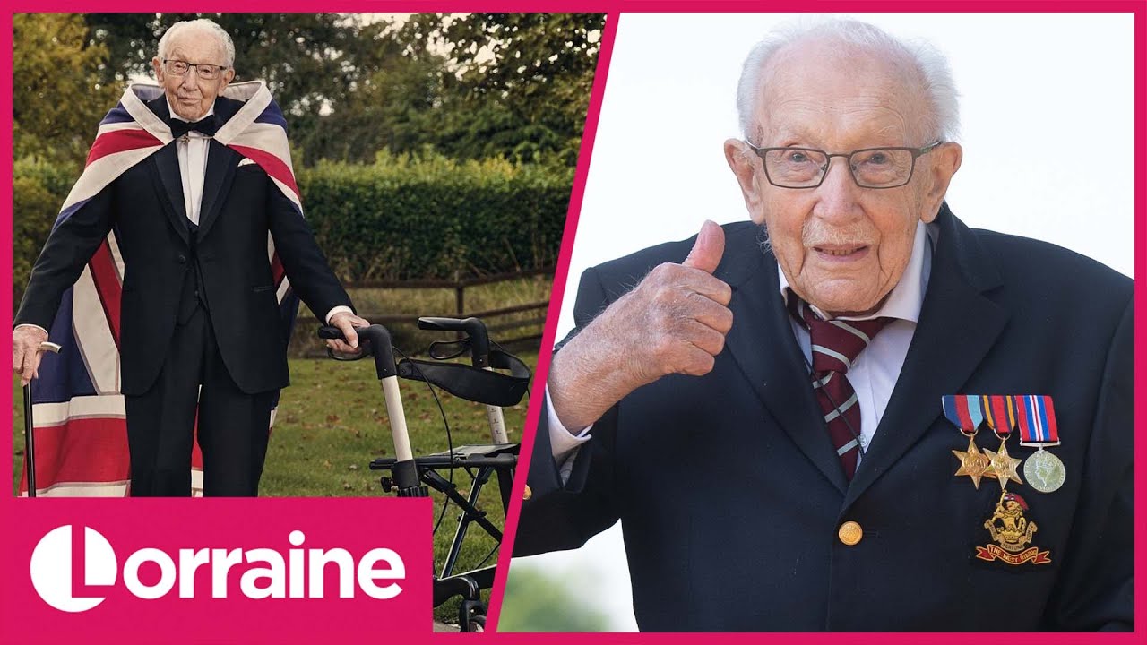 Lorraine, Dr Alex and More Pay Tribute to Captain Sir Tom Moore Who Has ...