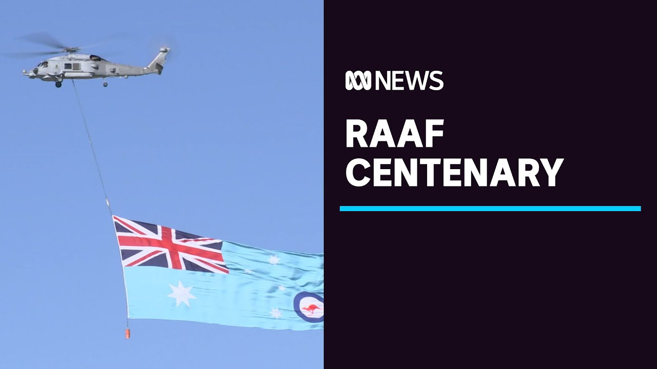 RAAF celebrates its centenary with spectacular flyover | ABC News - The ...