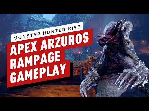 Monster Hunter Rise - New Quest Type: Apex Arzuros Rampage Gameplay ...