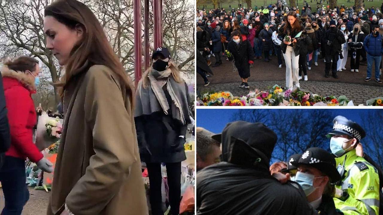 Sarah Everard: Duchess of Cambridge visits Clapham Common before ...