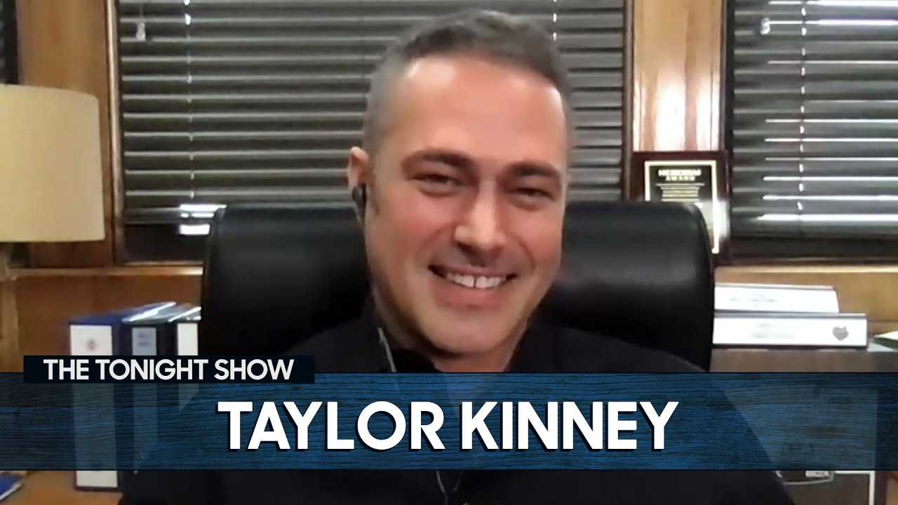 Taylor Kinney First Met Jimmy at a Chicago Polar Plunge | The Tonight ...