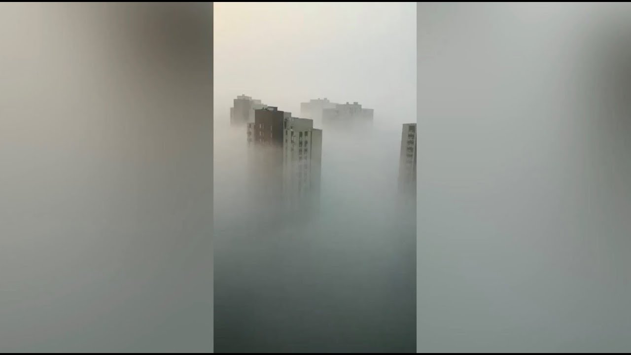 Thick fog creates 'city in the sky' in north China - The Global Herald