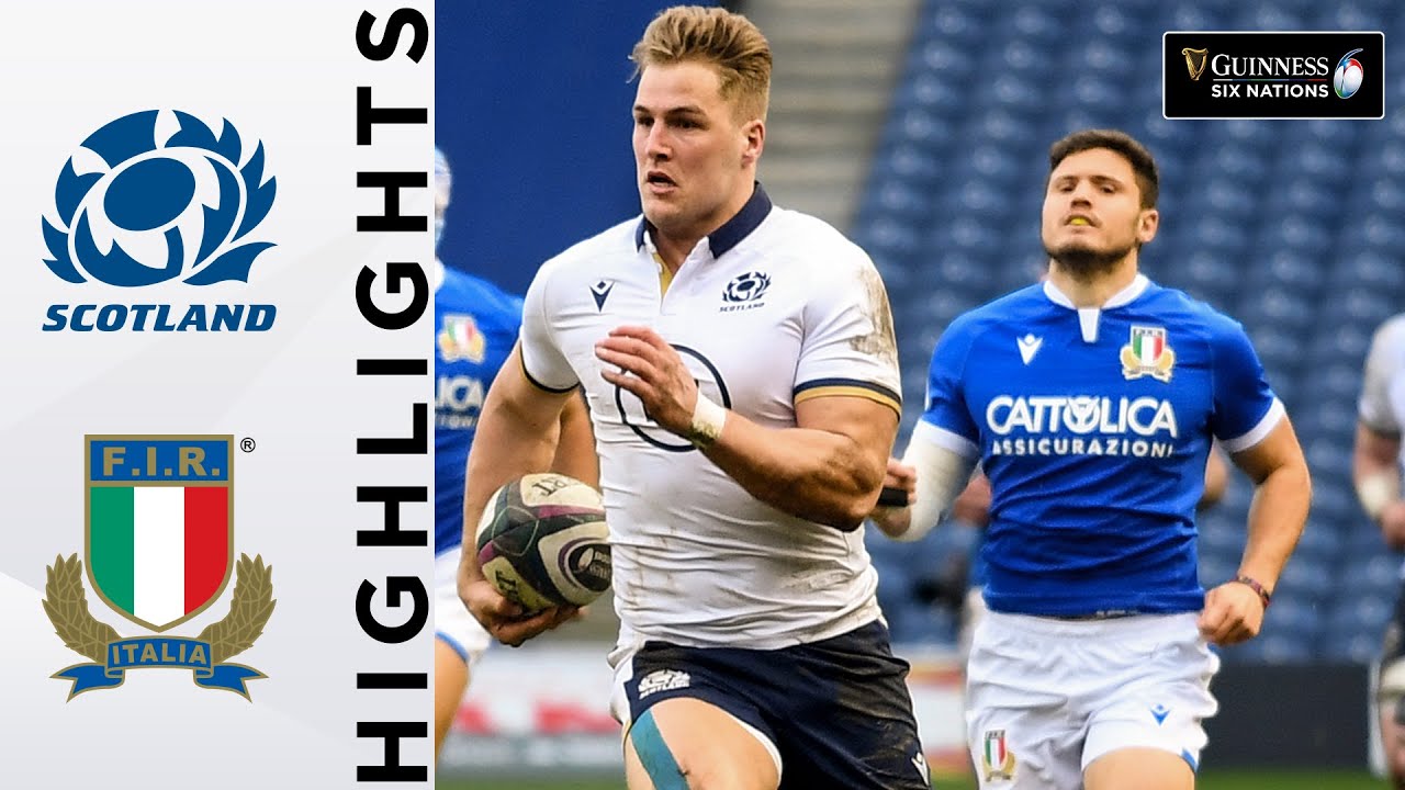 Scotland v Italy - HIGHLIGHTS | Bonus-Point Earned In High-Scoring Game ...