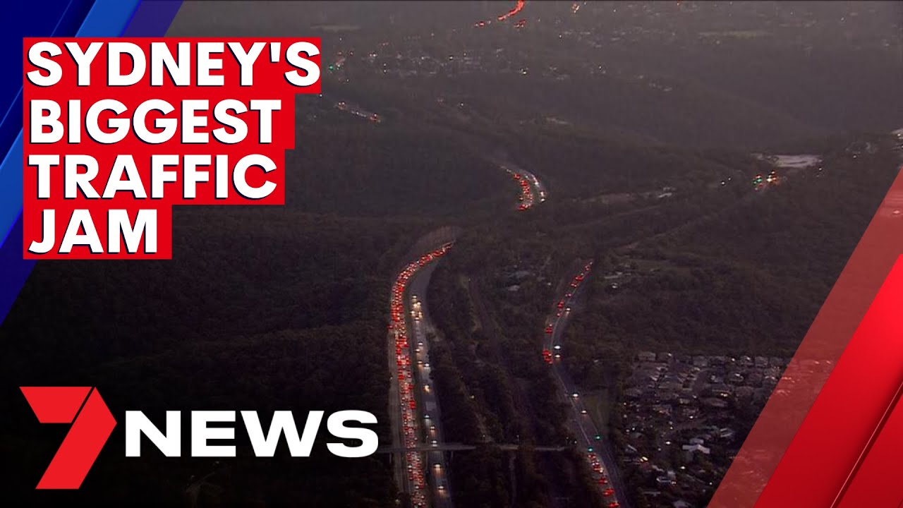 Sydney experienced its largest ever traffic jam during Easter 2021 ...