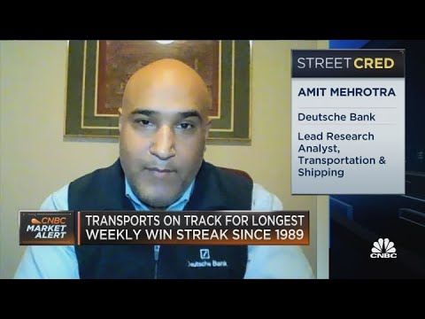 Deutsche Bank's Amit Mehrotra on what's fueling the rise in transport ...