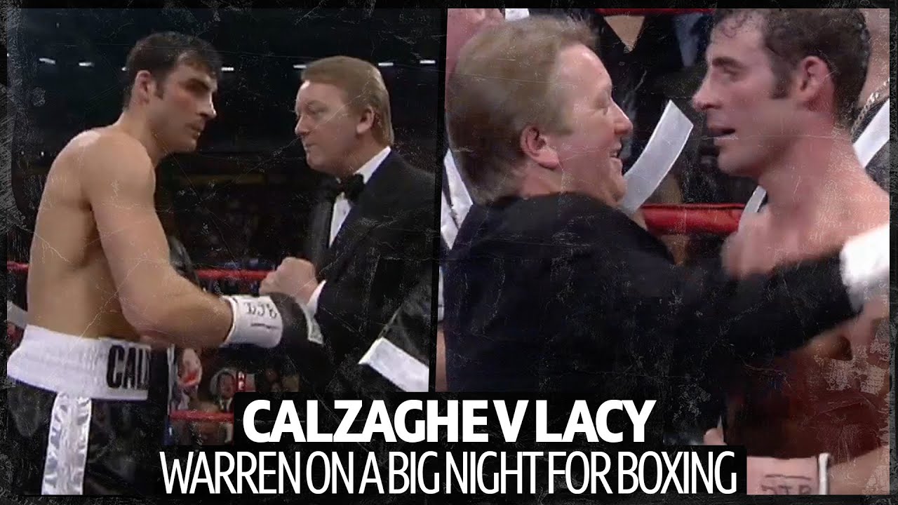 Joe Calzaghe v Jeff Lacy: Frank Warren Reflects On One of His Greatest ...