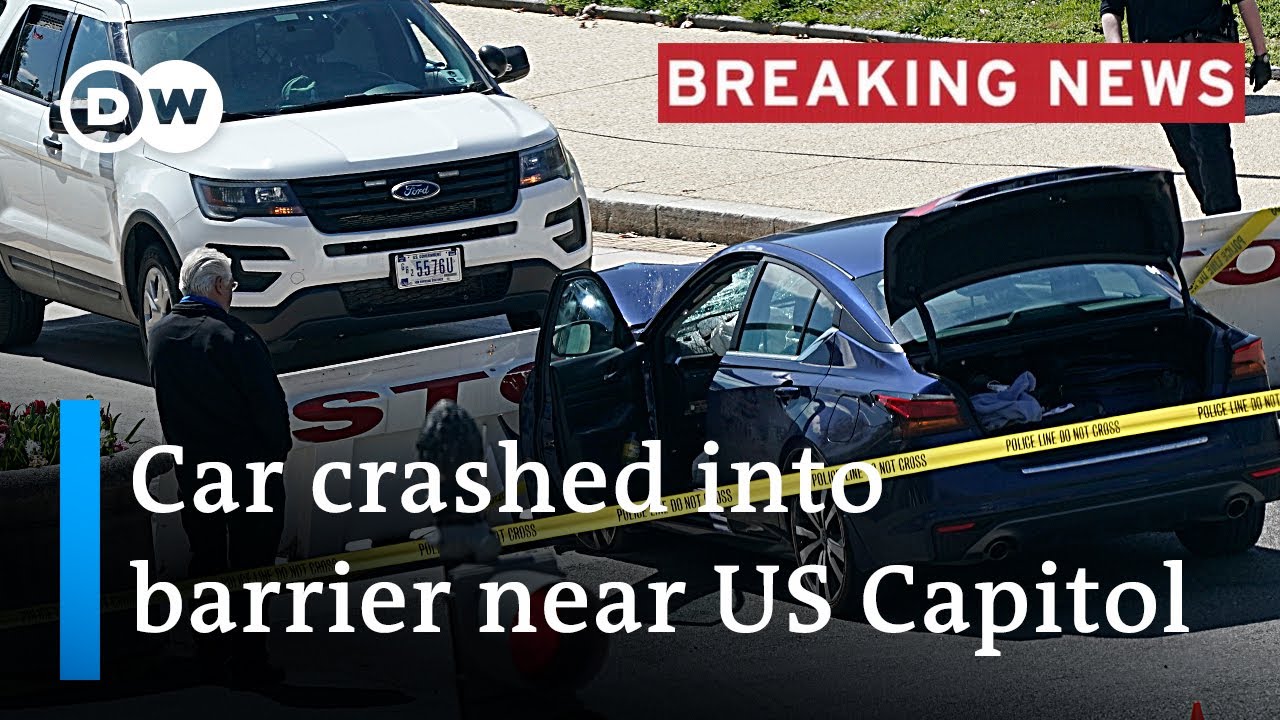 Car rams barricades outside Capitol | DW News - The Global Herald