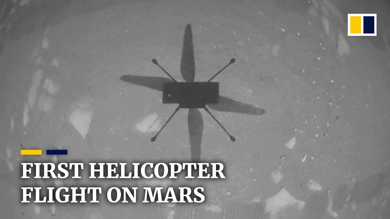 Nasa’s Ingenuity helicopter makes historic first flight on Mars - The ...