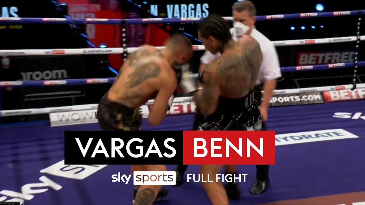 Benn KO's Vargas in 82 seconds and calls out Khan! 😮 | Conor Benn vs ...