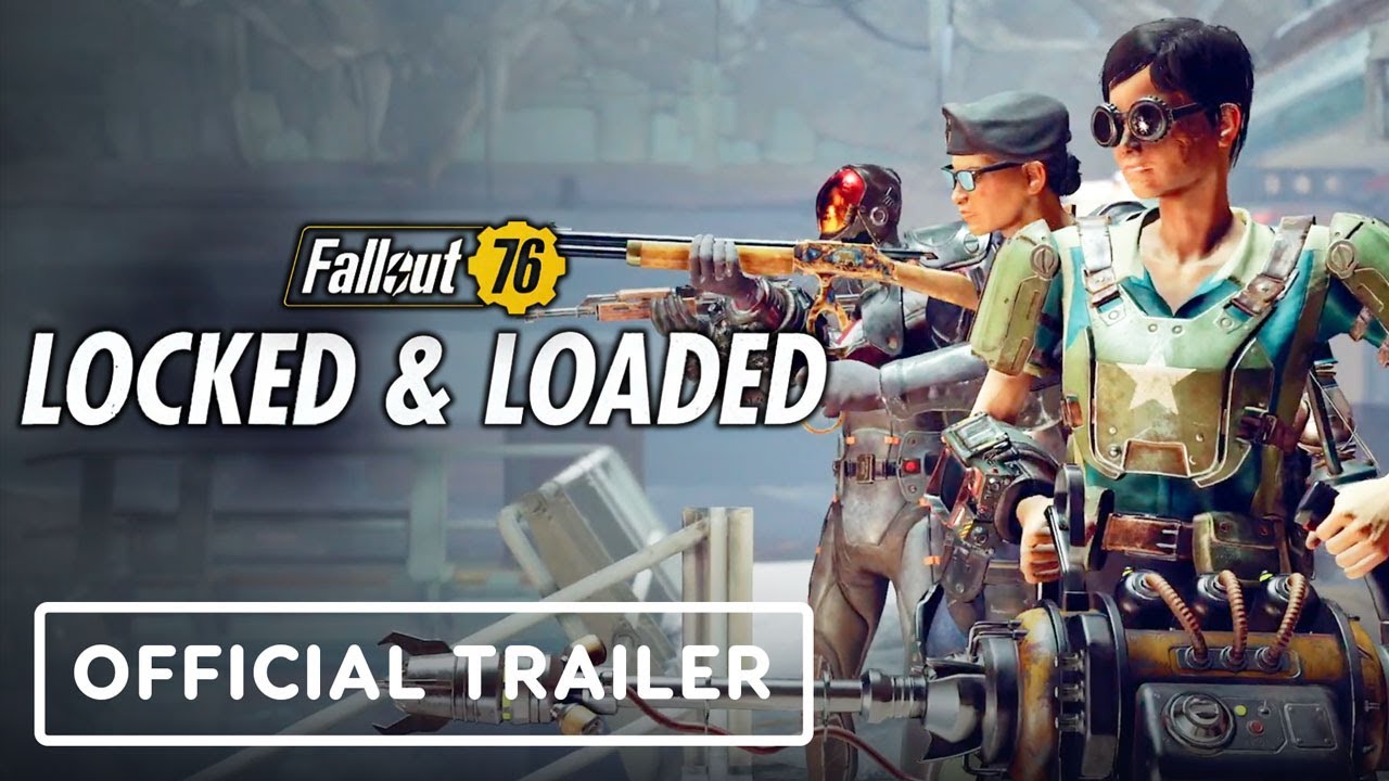 Fallout 76: Locked & Loaded - Official Launch Trailer (Armor Ace in ...