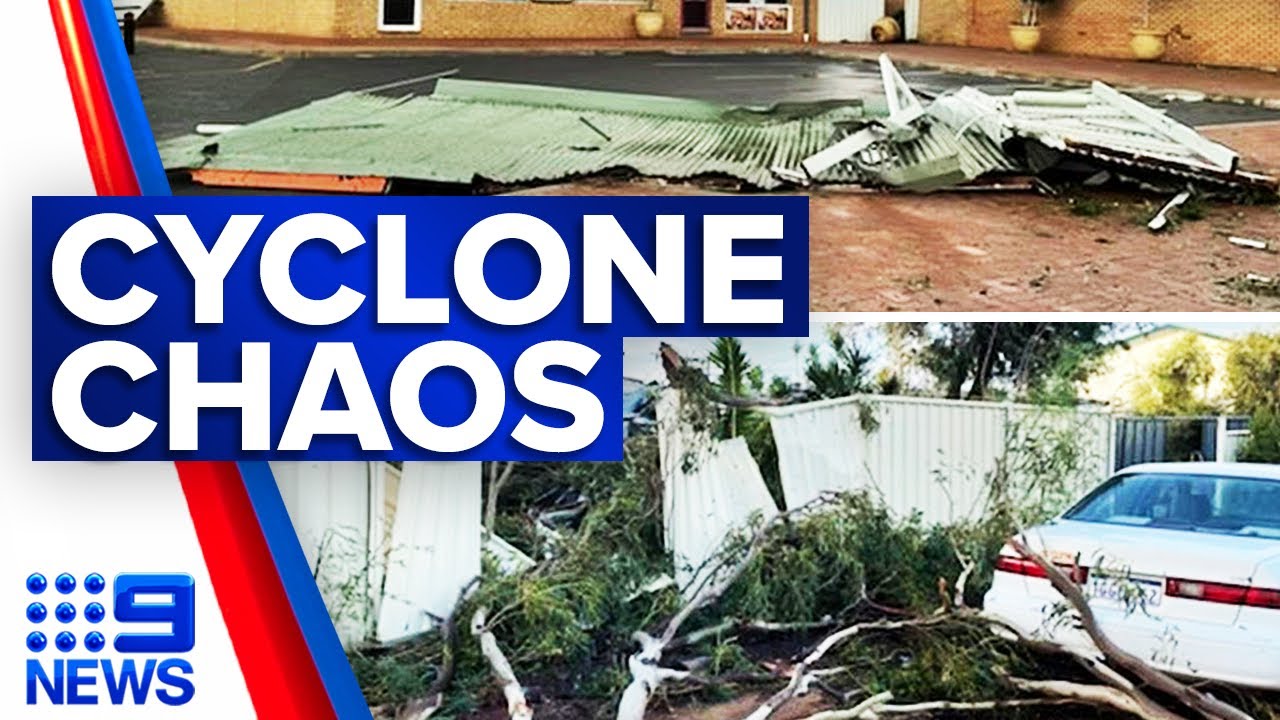 Kalbarri left decimated by Cyclone Saroja | 9 News Australia - The ...