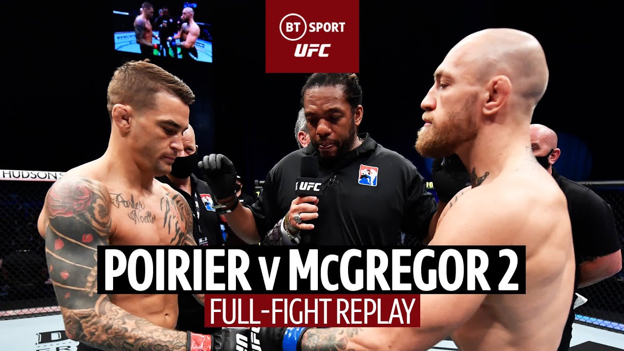 Dustin Poirier v Conor McGregor 2 | UFC 257 Full-Fight Replay - The ...