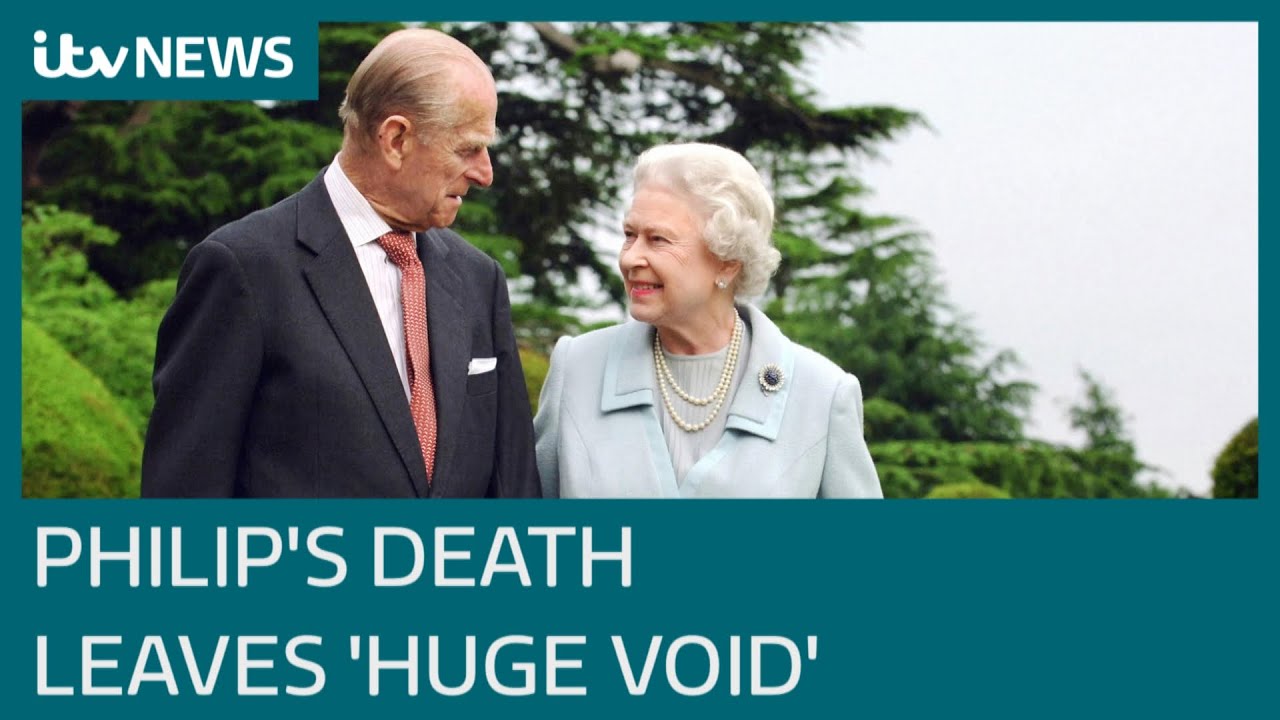 Prince Philip's death leaves a 'huge void' for the Queen | ITV News ...