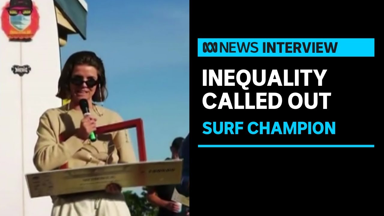 Female surf champion Lucy Small calls out prize money inequality | ABC ...