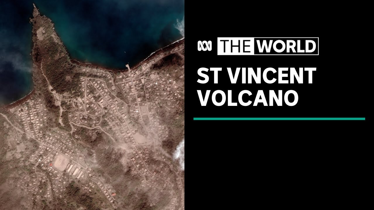 Satellite imagery captures before and after of Saint Vincent volcano ...