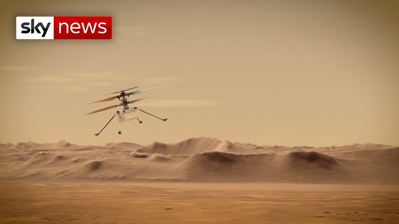 NASA's Ingenuity helicopter makes first historic flight on Mars - The ...