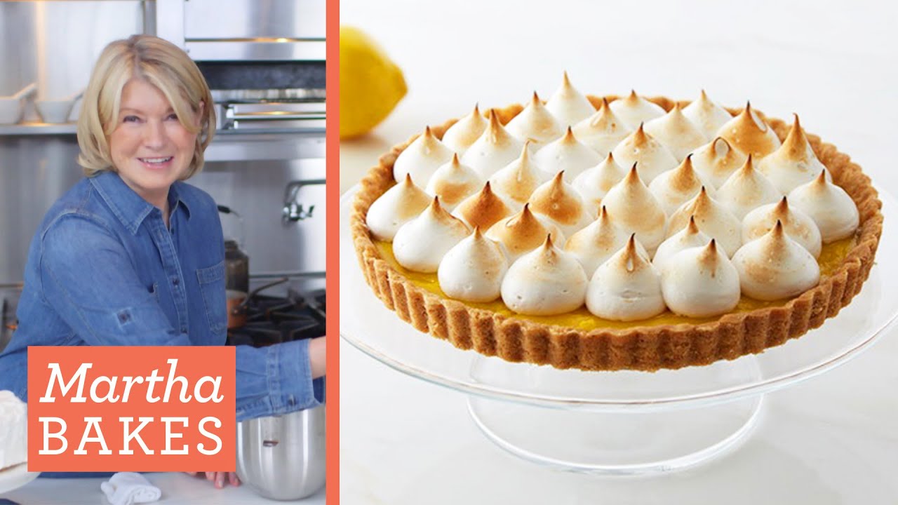 Martha Stewart's Lemon Meringue Tart Recipe + Fruit Curd Desserts ...
