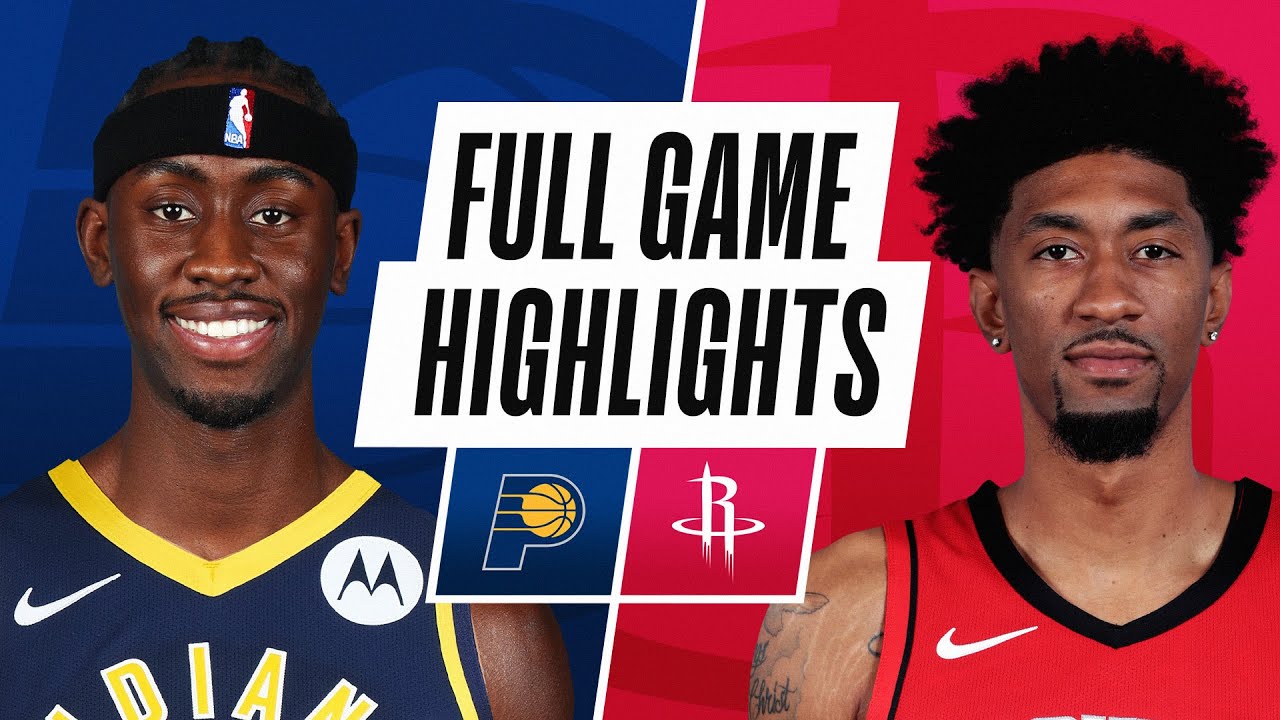 PACERS at ROCKETS | FULL GAME HIGHLIGHTS | April 14, 2021 - The Global ...