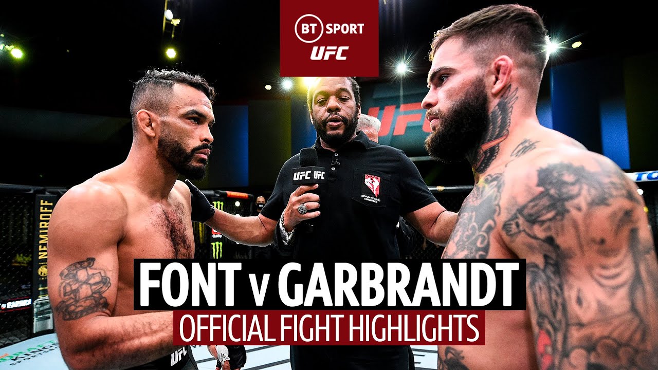 A new Bantamweight contender! Rob Font v Cody Garbrandt | UFC Fight ...