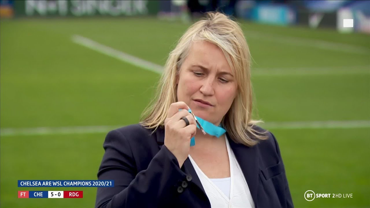 One of the biggest characters in football, Emma Hayes is in fine form ...