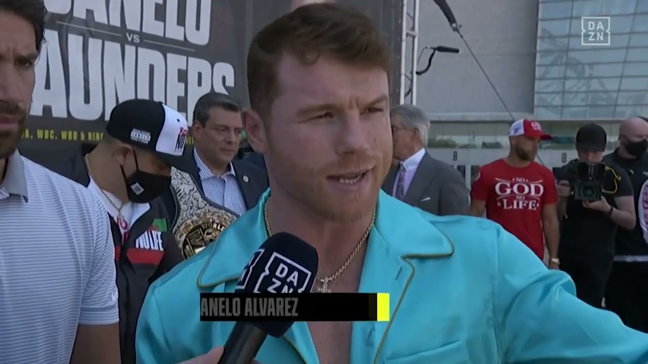 Canelo Reacts To INTENSE Face-Off Against Billy Joe Saunders - The ...