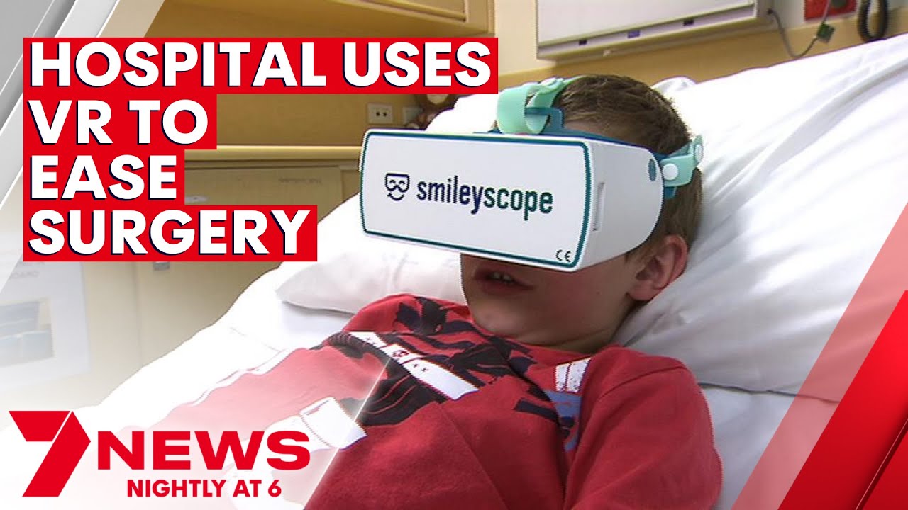 Hospital uses virtual reality technology to help kids in surgery ...