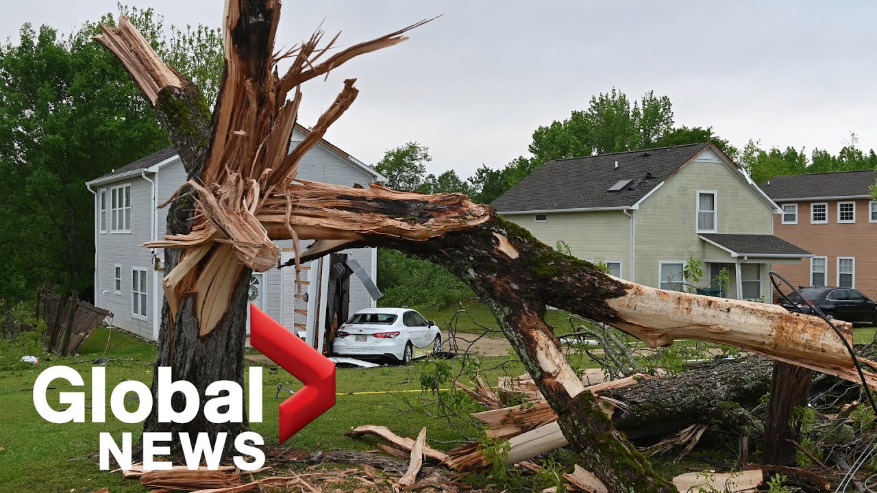 Multiple tornadoes sweep across Mississippi, toppling power lines and uprooting trees - The ...
