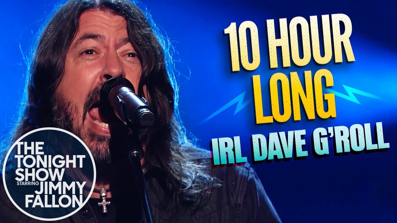 10 Hours of You Got Dave G’Rolled with Dave Grohl | The Tonight Show ...