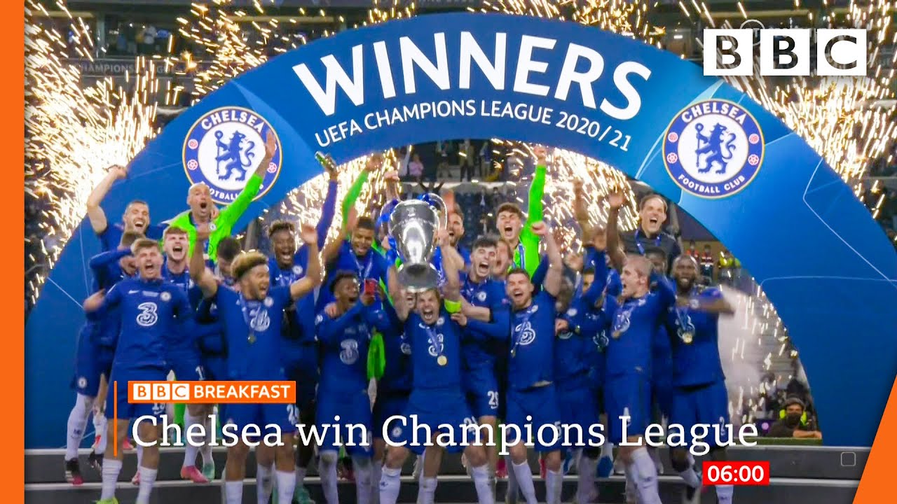 Chelsea beat Man City to win Champions League @BBC News live 🔴 BBC ...