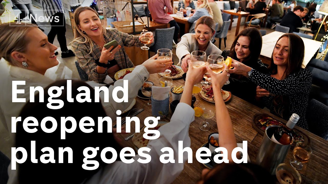Restaurants and pubs in England to reopen indoors in a week - The ...