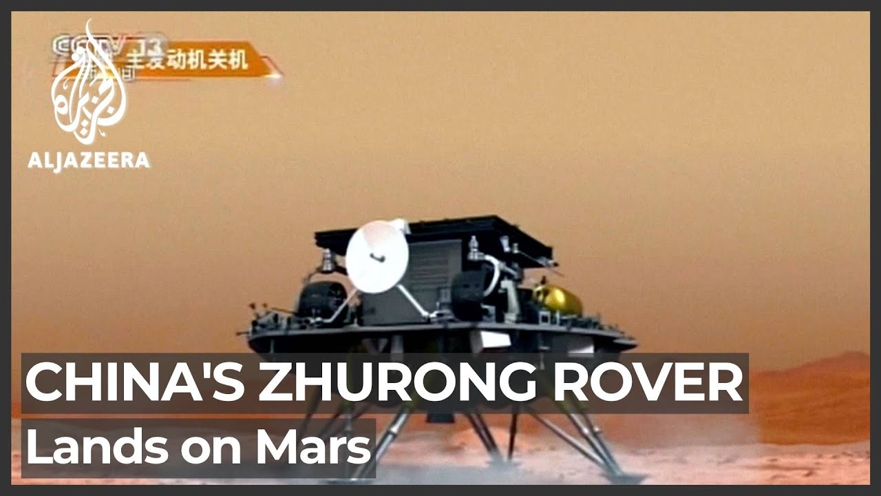 China’s Tianwen-1 spacecraft completes historic Mars landing - The ...