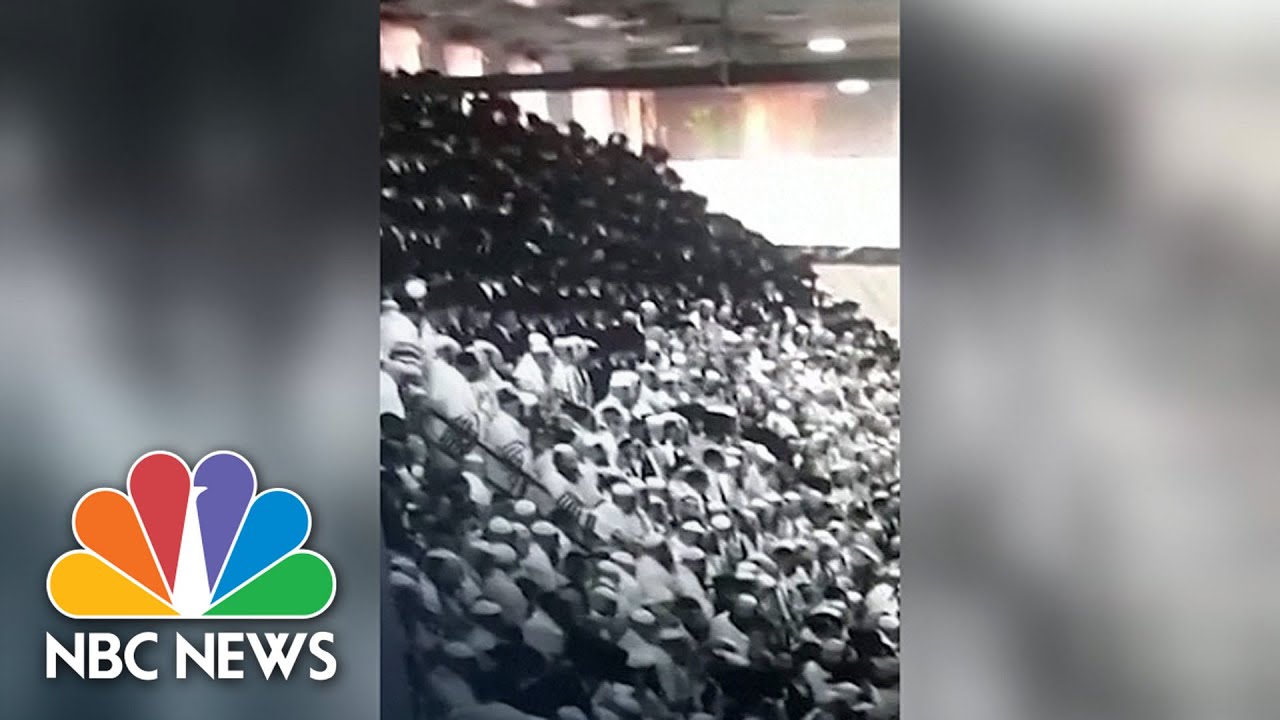 Watch: Bleachers Collapse During Jewish Festival In West Bank Synagogue ...