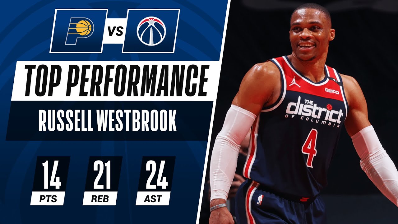 Russ Posts MONSTER Triple-Double Tying Wizards FRANCHISE-RECORD 24 ...