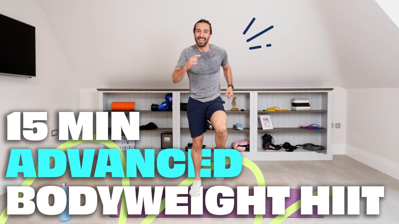 15 Minute Advanced Bodyweight Workout | The Body Coach TV - The Global ...