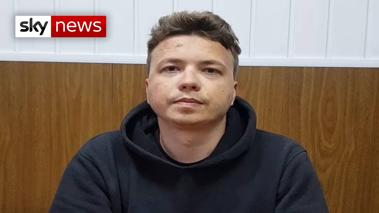 BREAKING: Roman Protasevich appears in new video after arrest - The ...