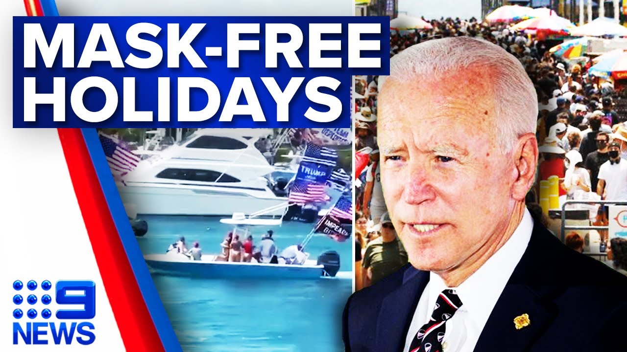 US celebrates mask-free Memorial Day weekend | 9 News Australia - The ...