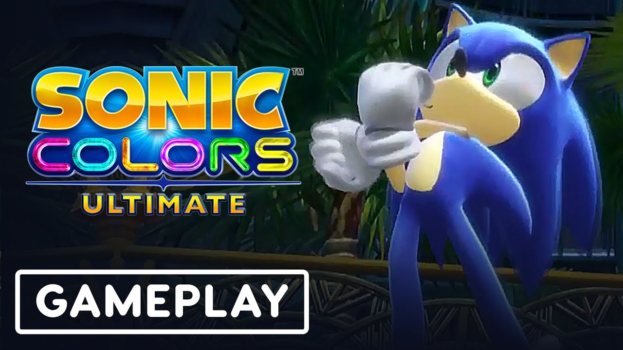 Sonic Colors Ultimate - Tropical Resort Gameplay | E3 2021 - The Global ...