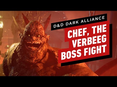 Dungeons And Dragons Dark Alliance- Chef, The Verbeeg Full Boss Fight ...