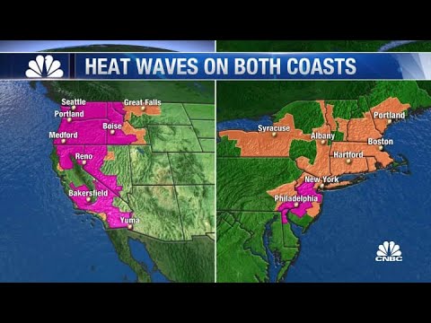 Heat wave hammers both coasts - The Global Herald