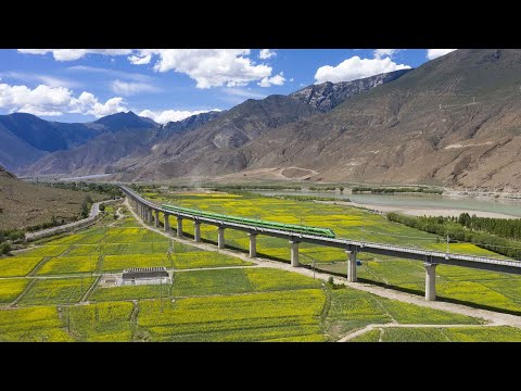 Tibet gets its fastest bullet trains as Lhasa-Nyingchi Railway starts ...