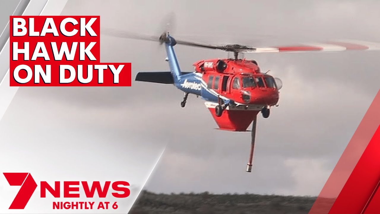 Black Hawk helicopter joins South Australia's firefighting fleet for ...