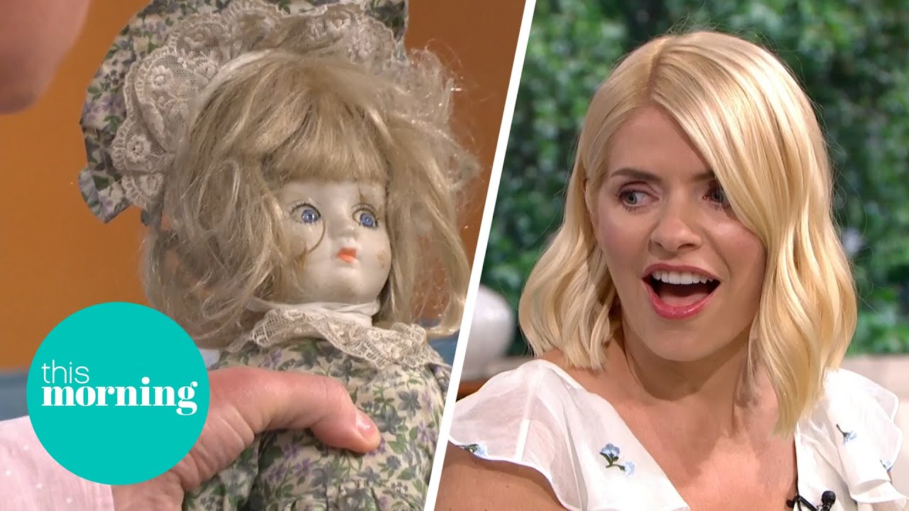 Holly Gets Freaked Out by Creepy Haunted Doll | This Morning - The ...