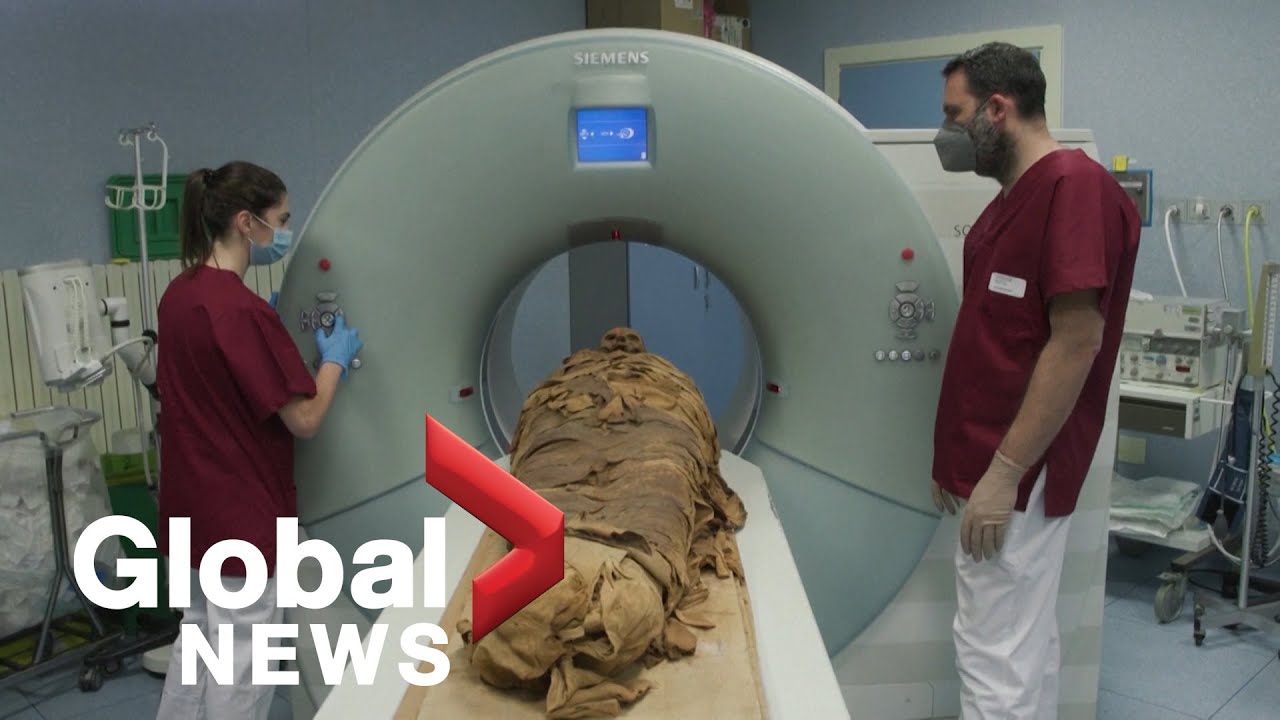 Egyptian mummy undergoes CT scan to discover his life and death - The ...