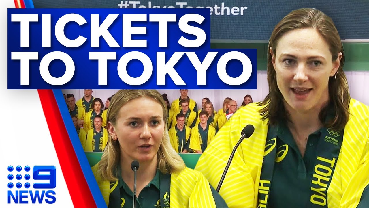 Australian swim team announced for Olympic Games | 9 News Australia ...