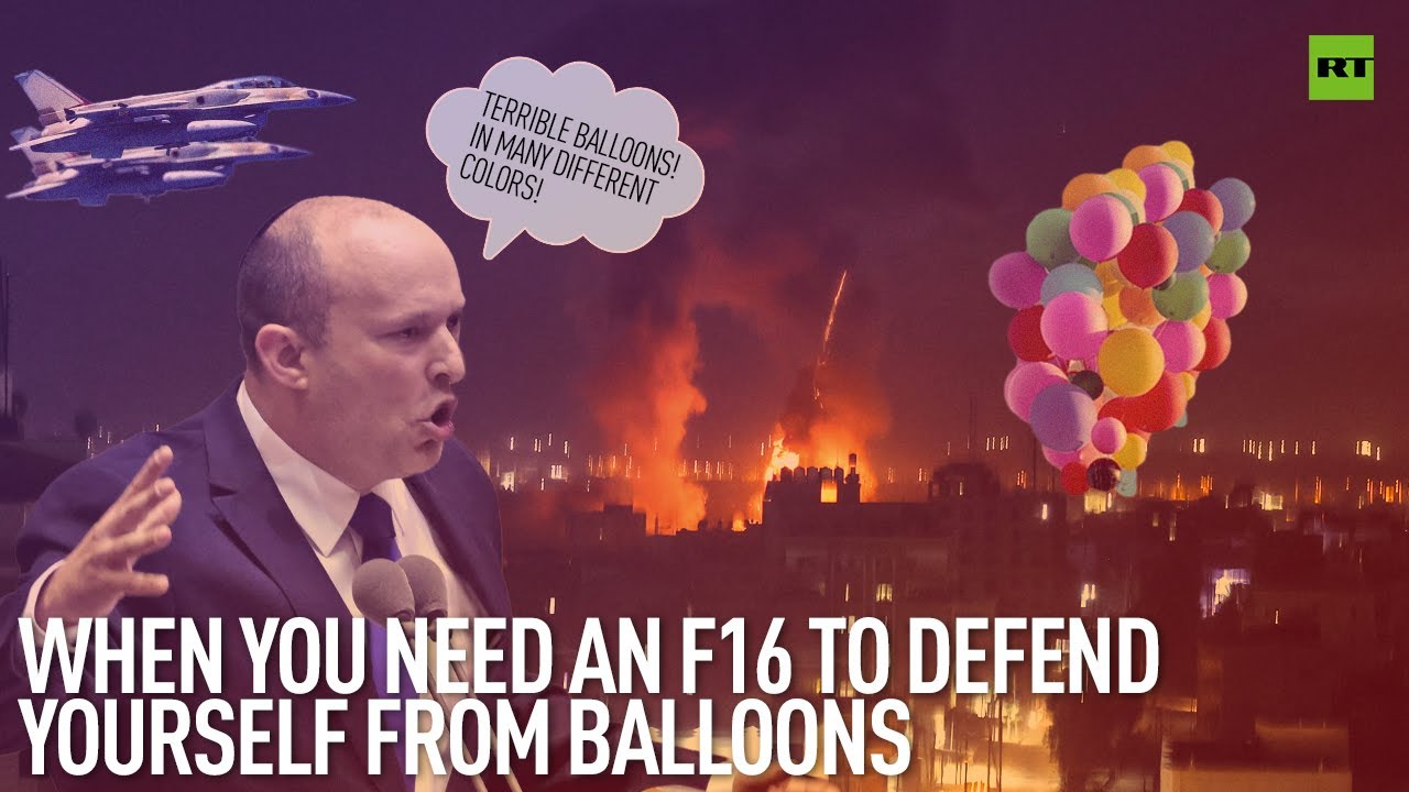 When You Need An F16 to Defend Yourself From Balloons | By Robert ...