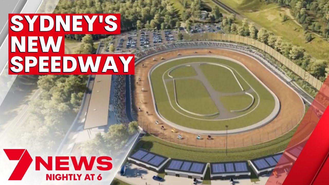 Construction of the new Sydney International Speedway at Eastern Creek ...