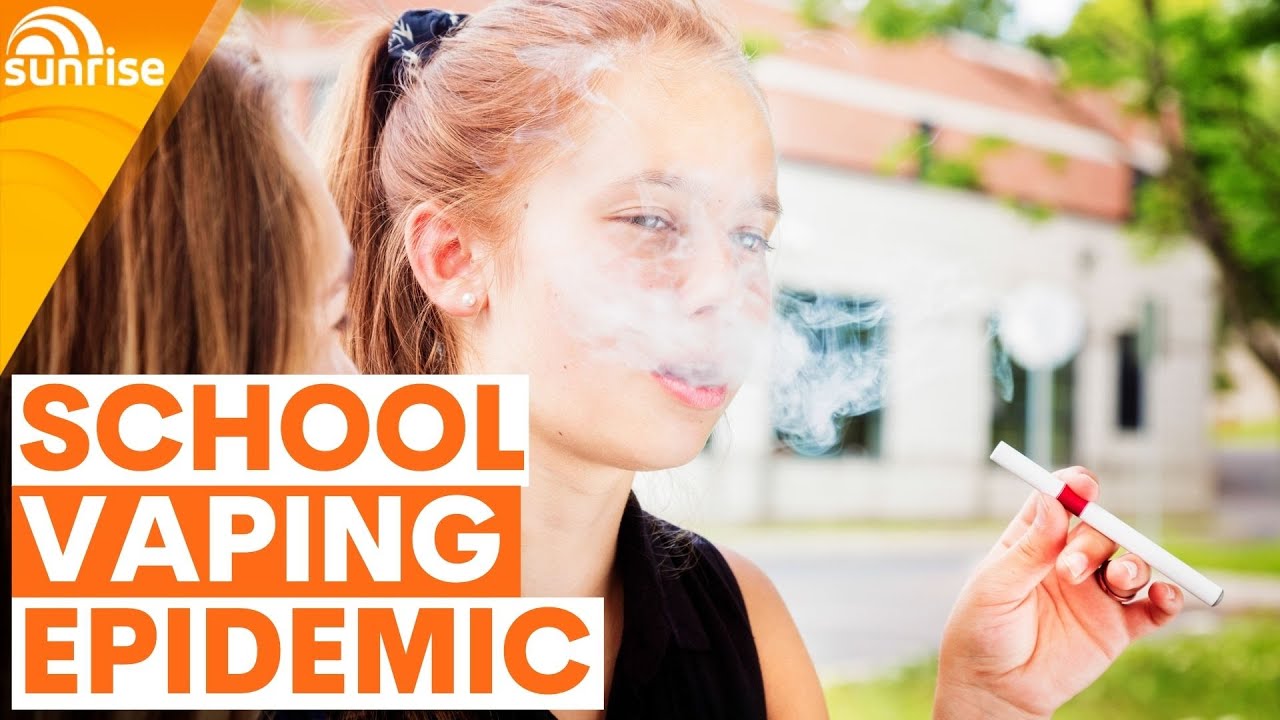 School vaping epidemic in Australia | What should be done? | Sunrise ...