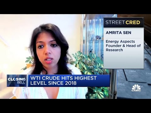 Energy Aspects founder Amrita Sen on high crude levels - The Global Herald