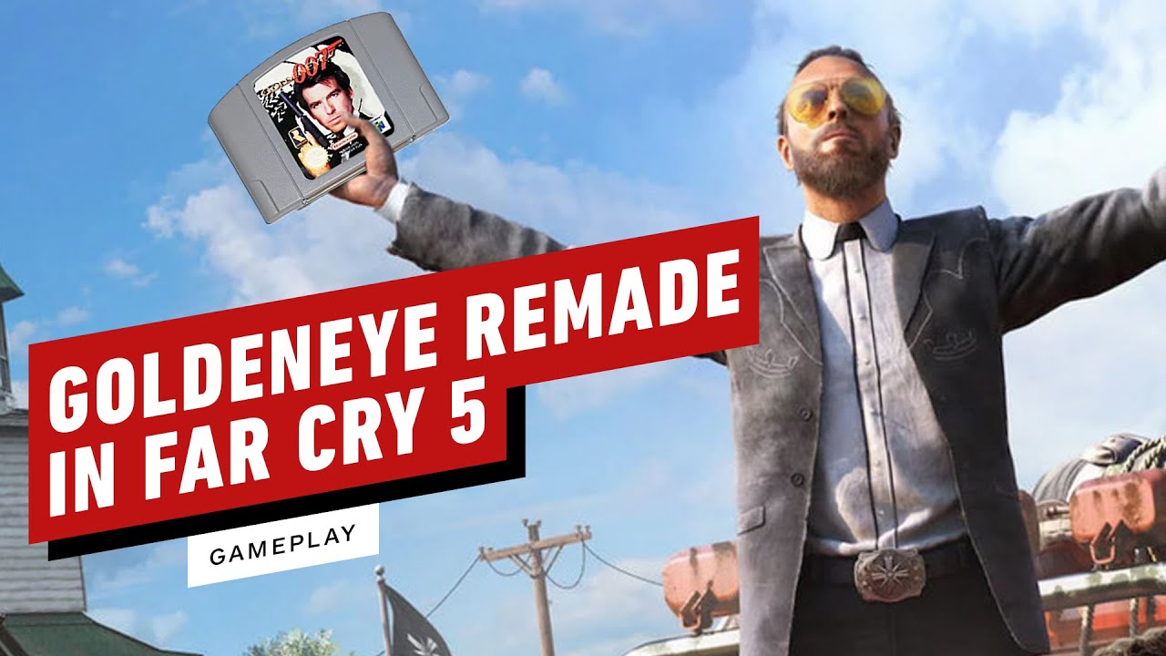 Far Cry 5: 5 Minutes of GoldenEye Custom Map Gameplay - The Global Herald